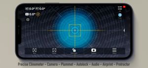 Bubble Level Protractor Clinometer App for Apple and Android