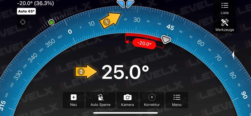 Measuring angles – Measure Angles with iOS and Android