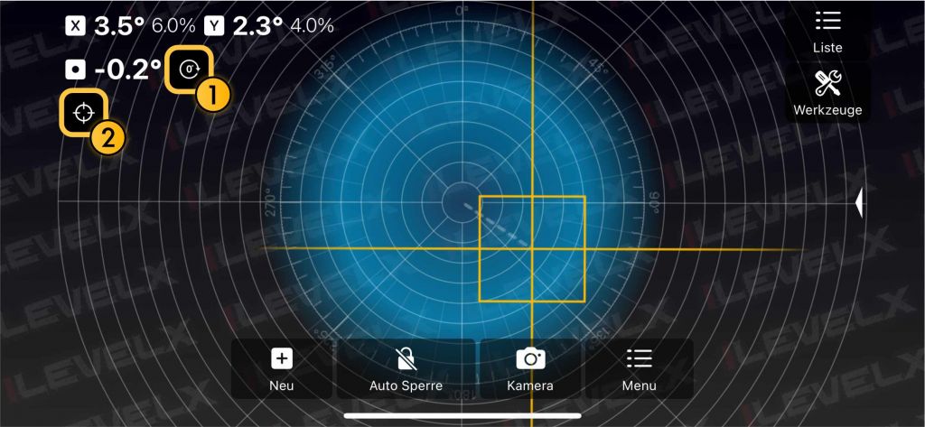 Measuring tilt of surfaces – Measure Angles with iOS and Android